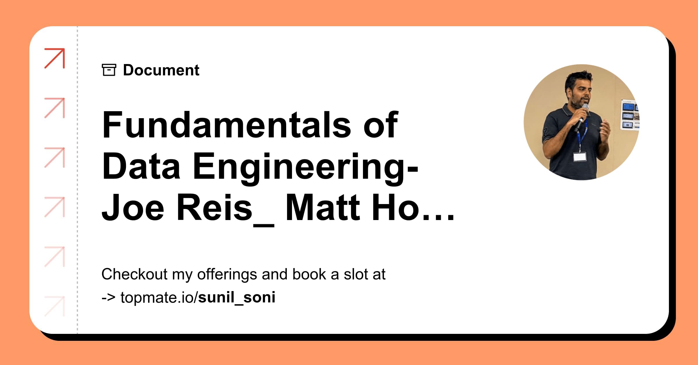 Fundamentals of Data Engineering with Sunil Soni Fundamentals of Data Engineering with Sunil Soni
